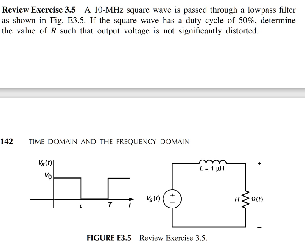 SOLVED: The problem from Intro to Electromagnetic Compatibility book ...
