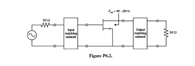 SOLVED: Consider an amplifier as shown in Figure P6.2. Design the ...