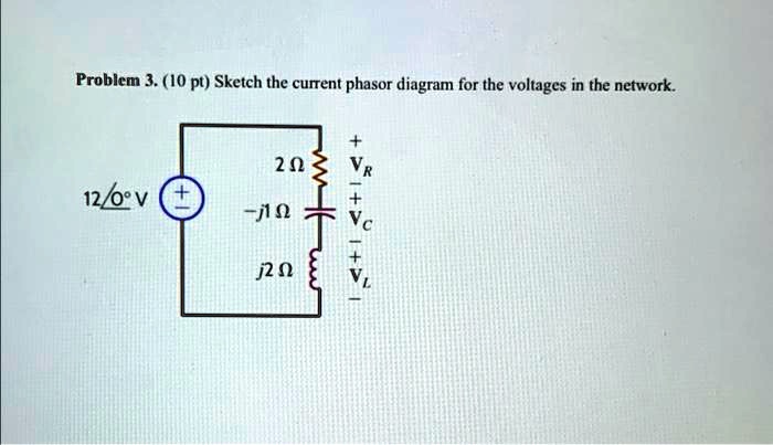 [GET ANSWER] problem 310 ptsketch the current phasor diagram for the ...