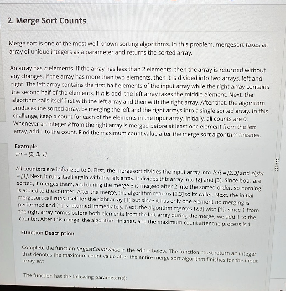 SOLVED: Anyone know how to do this in Python? Most of the answers to this question given in ...