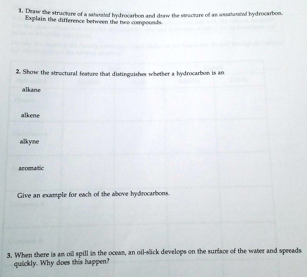 solved-draw-the-structure-f-a-saturated-hydrocarbon-and-draw-the