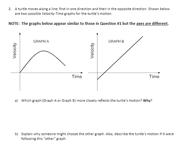a turtle moves long line first in one direction and then in the ...