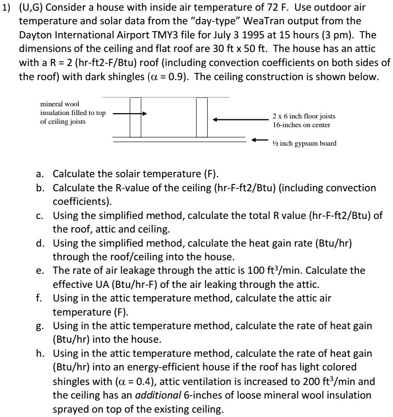 VIDEO solution: Consider a house with an inside air temperature of 72Â ...