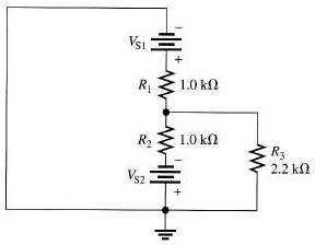 SOLVED: Calculate the value and direction of the I3 current passing through the R3 resistor ...