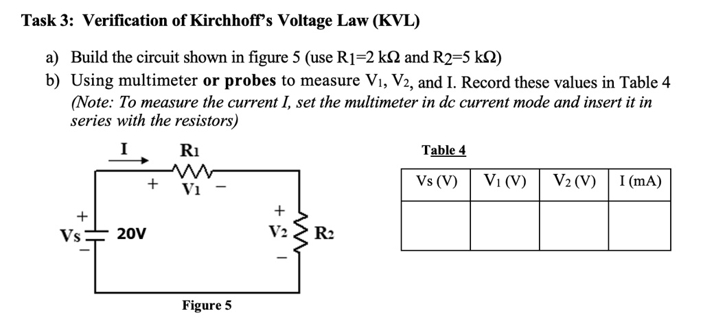please use multisim to answer the questions and take a screenshot of the circuit with the probes ...