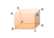 the diagram is a rectangular prism let u ab v ad and w ae express each ...