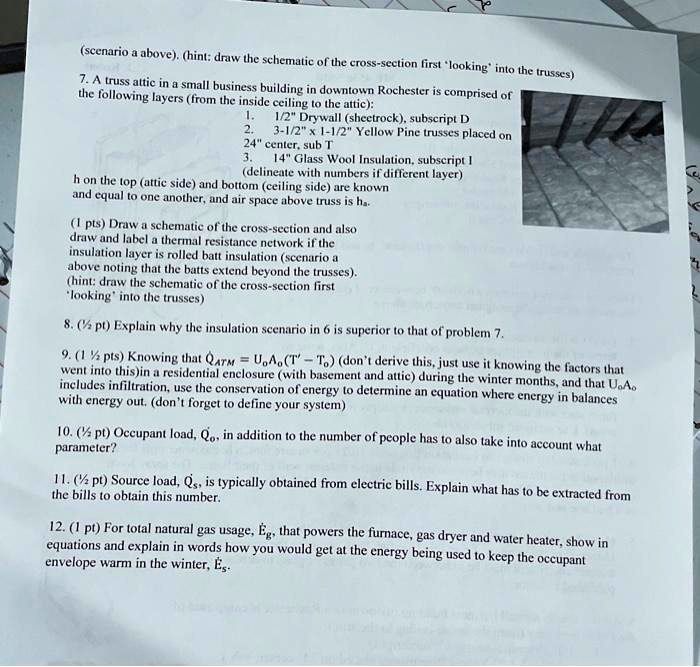 SOLVED: (scenario above). (himt; draw the schemalic te cross-section ...