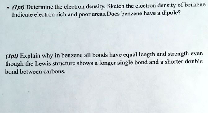 ipt determine the electron density sketch the clectron density of ...