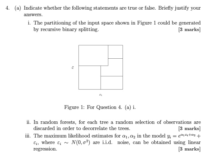SOLVED:Indicate whether the following statements are true Or false. Briefly justify YOur answers ...