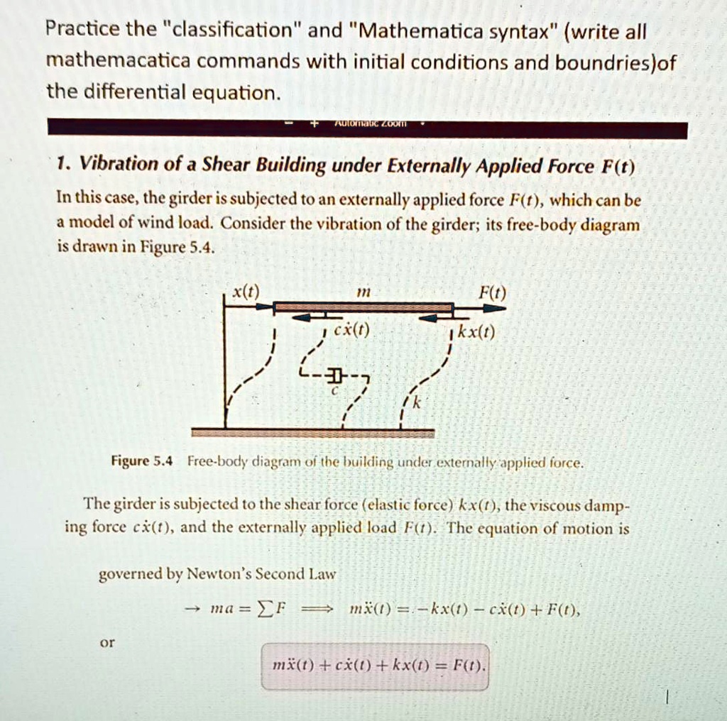 Solved Texts Practice The Classification And Mathematica Syntax Write All Mathematica 5197