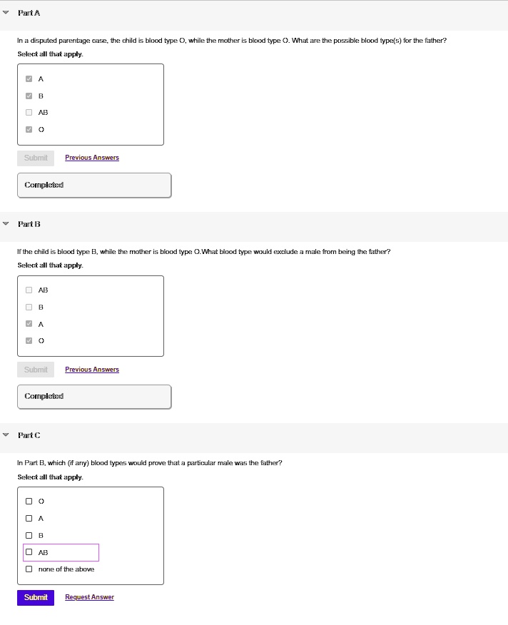 SOLVED: Hello, I just wanted to check if Part A and B were correct, and ...