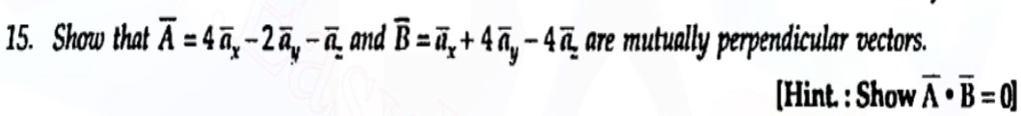 Solved 15 Show That A 4 A 2a Aand B 4a 4 Are Mutually