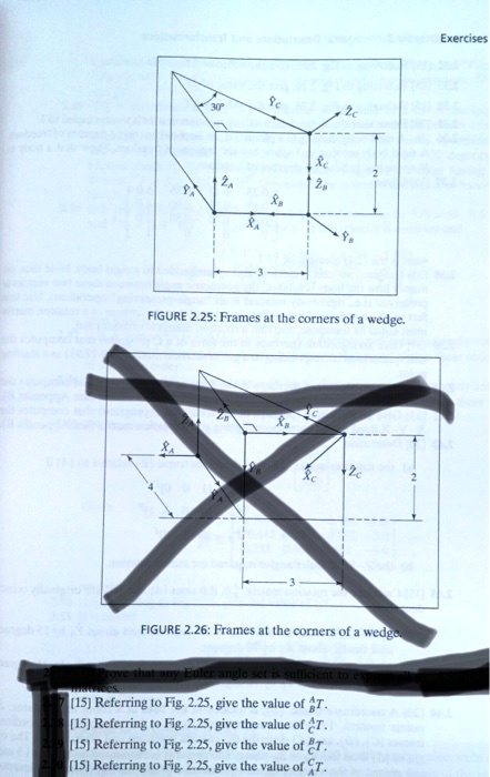 30° Pc 20 2 P of 3 c 2 2 FIGURE 2.25: Frames at the corners of a wedge ...