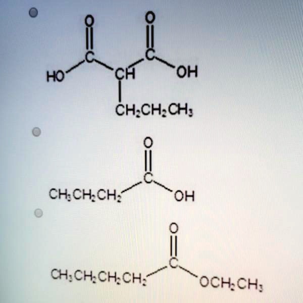 SOLVED: HO- CH OH CH;CH:CH: CHCHCH: OH CH;CH:CH:CH: OCH;C CH: