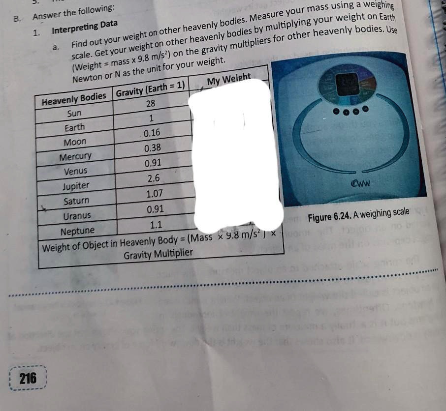 How To Calculate Weight On Other Planets