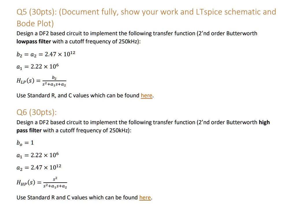 q5 3opts document fully show your work and ltspice schematic and bode ... q5 3opts document fully show your work and ltspice schematic and bode ...