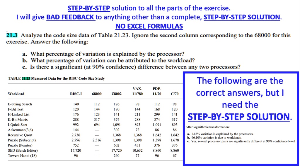 SOLVED:STEP-BY-STEP solution to all the parts of the exercise_ will ...