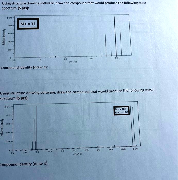 SOLVED: Using structure drawing software, draw the compound that would ...