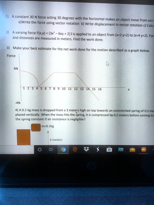 Solved Question No 3 The One With The Graph In It Only Need Help With Question 3 1 A
