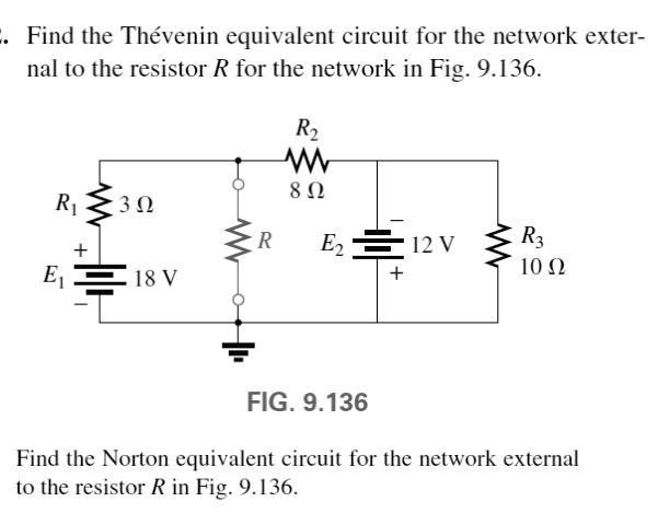 [GET ANSWER] 2. Find the Thévenin equivalent circuit for the network ...