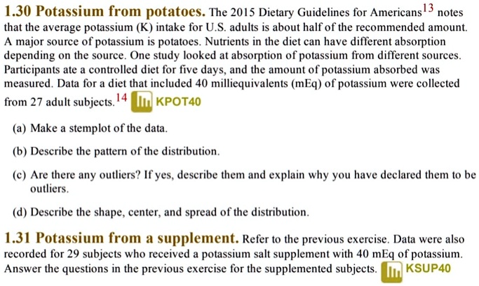 130 potassium from potatoes the 2015 dietary guidelines for americans 3 ...