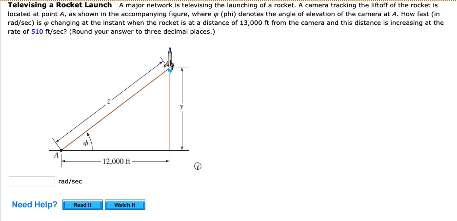 televising a rocket launch major network is televising the launching of ...
