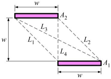 SOLVED: Two infinitely long plates where the temperature of Plate 1 ...