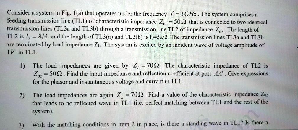 Consider a system in Fig. 1(a) that operates under the frequency f = 3 ...