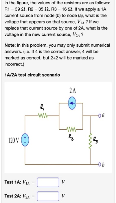 SOLVED: In the figure, the values of the resistors are as follows: R1 = 39, R2 = 35, R3 = 16. If ...