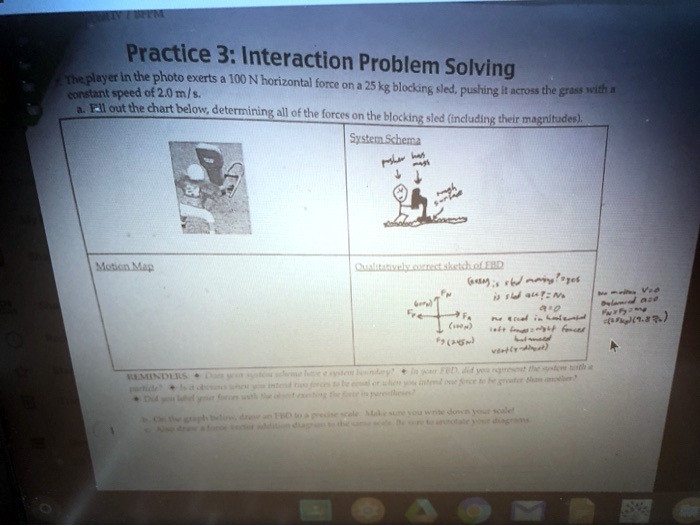 Solved Practice 3 Interaction Problem Solving In The Photo A Person