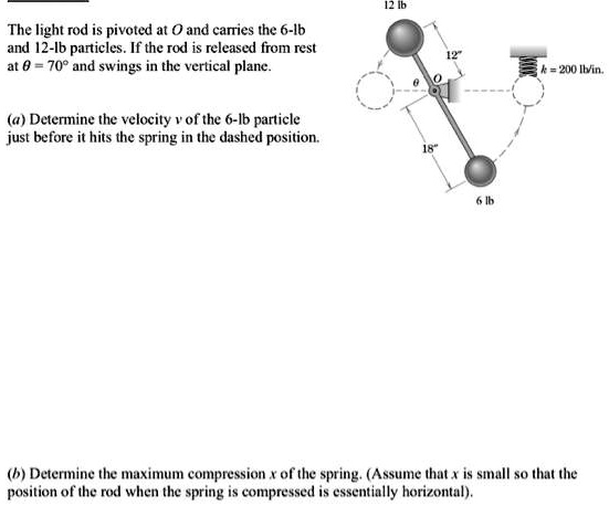 SOLVED: Engineering Dynamics: Using the Work-Energy Method Problem 1b ...