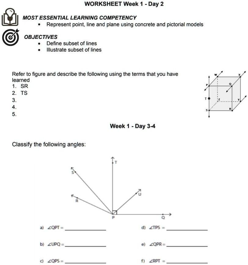 SOLVED: Refer to the figure and describe the following using the terms ...