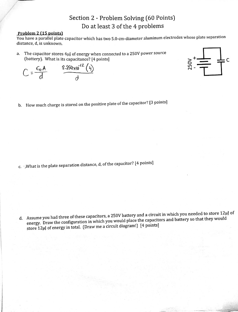 SOLVED: Section 2 Problem Solving (60 Points) Do at least 3 ofthe 4 ...