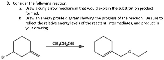 SOLVED: Consider the following reaction: Draw a curly arrow mechanism that would explain the ...