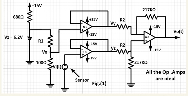 SOLVED: A pressure sensor outputs a range of 20.0mV to 250mV as a ...