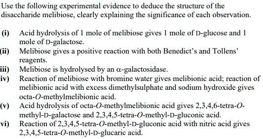 SOLVED: Use the following experimental evidence to deduce the structure ...