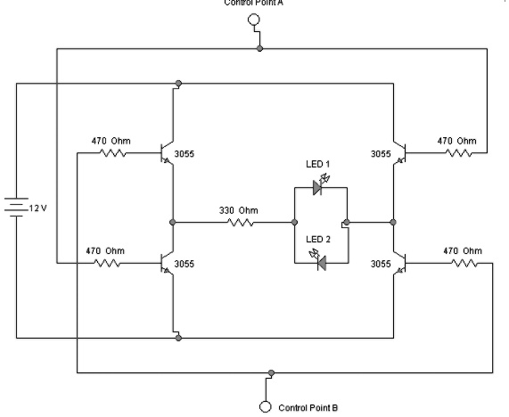 [GET ANSWER] 12V 470 Ohm 3055 470 Ohm 3055 Control Point A 470 Ohm 3055 ...