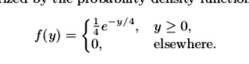 SOLVED: The probability density function is then given below Find the ...