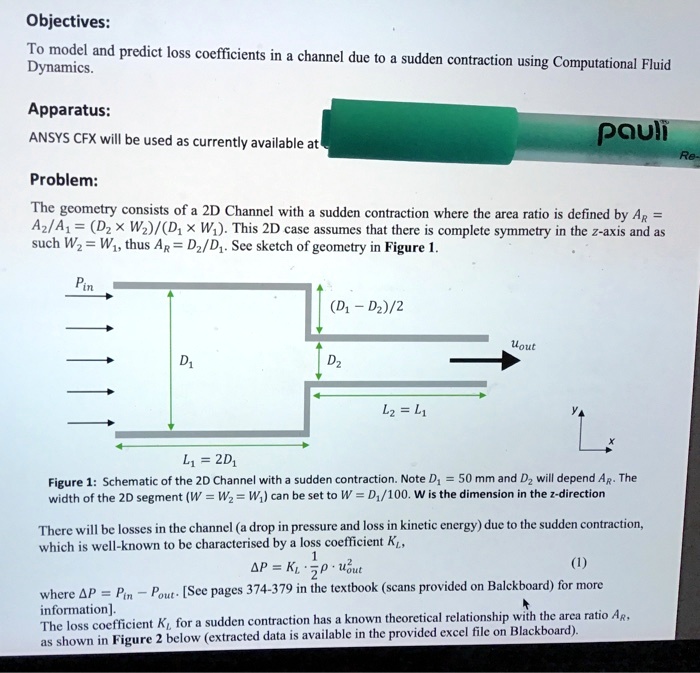Objectives: To model and predict loss coefficients in a channel due to ...