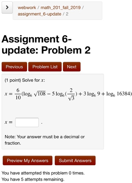Webwork math_201_fall_2019 assignment_6-updateAssignm… - SolvedLib Webwork math_201_fall_2019 assignment_6-updateAssignm… - SolvedLib
