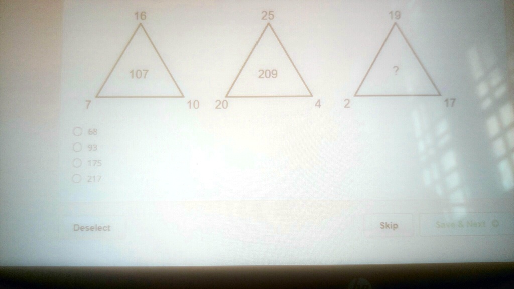 SOLVED: 'in each question given below which one number cqn be placed at ... SOLVED: 'in each question given below which one number cqn be placed at ...