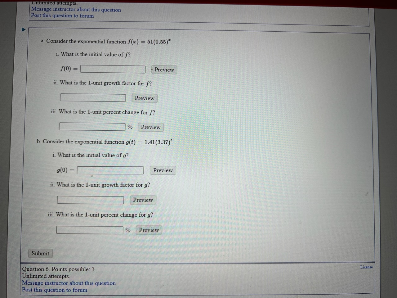 SOLVED: Unimited attempts. Message instructor about this question Post this question to forum a ...