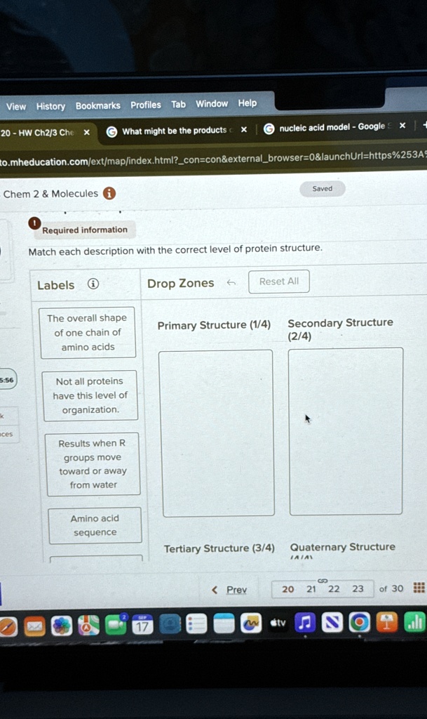 View History Bookmarks Profiles Tab Window Help 20 - HW Ch2/3 Che X ...