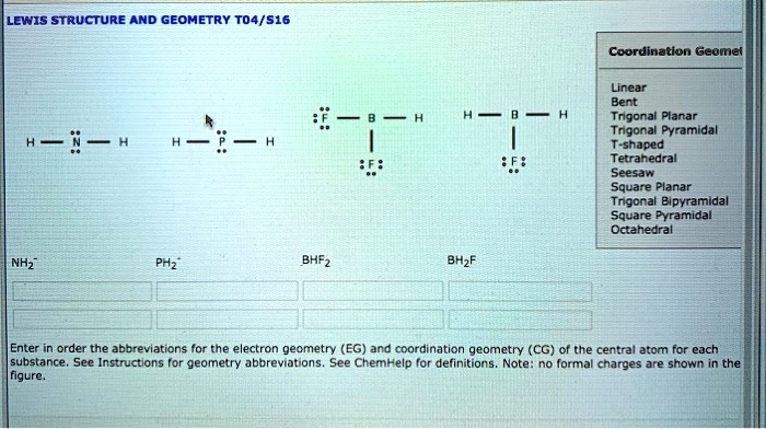 Pf3cl2 Electron Pair Geometry