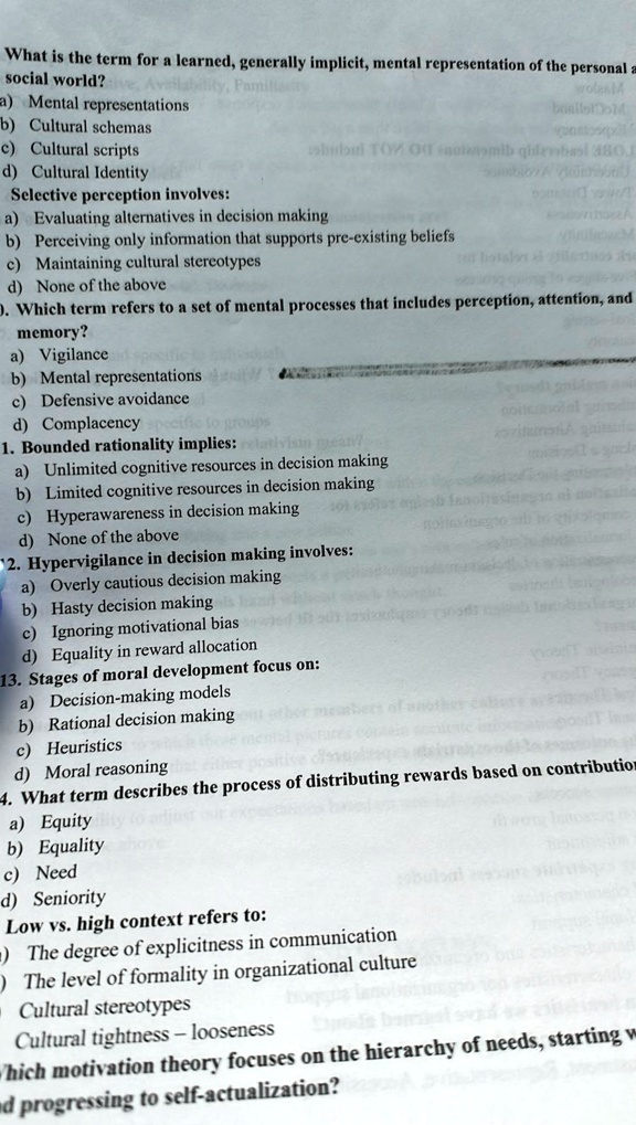 SOLVED: Maslow's Hierarchy of Needs