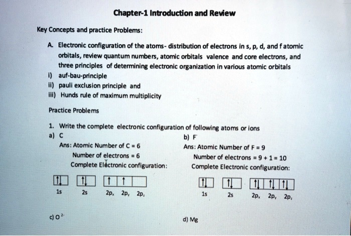 Solved Text Chapter 1 Introduction And Review Of Key Concepts And Practice Problems