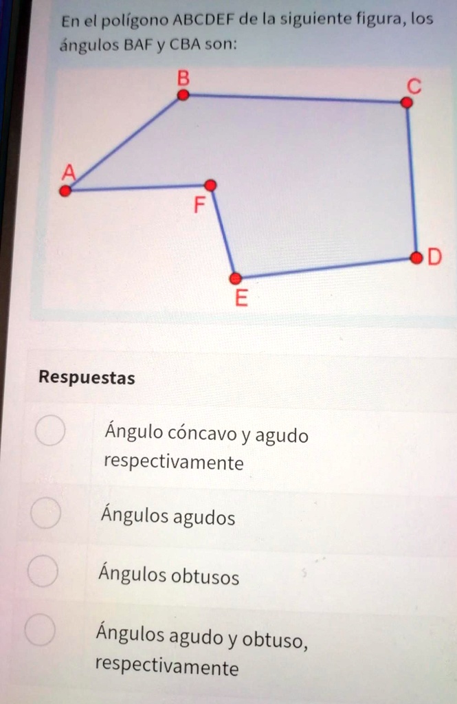 SOLVED: Ayuda respondan bien o los reporto ☹️☹️ En el polígono ABCDEF ...