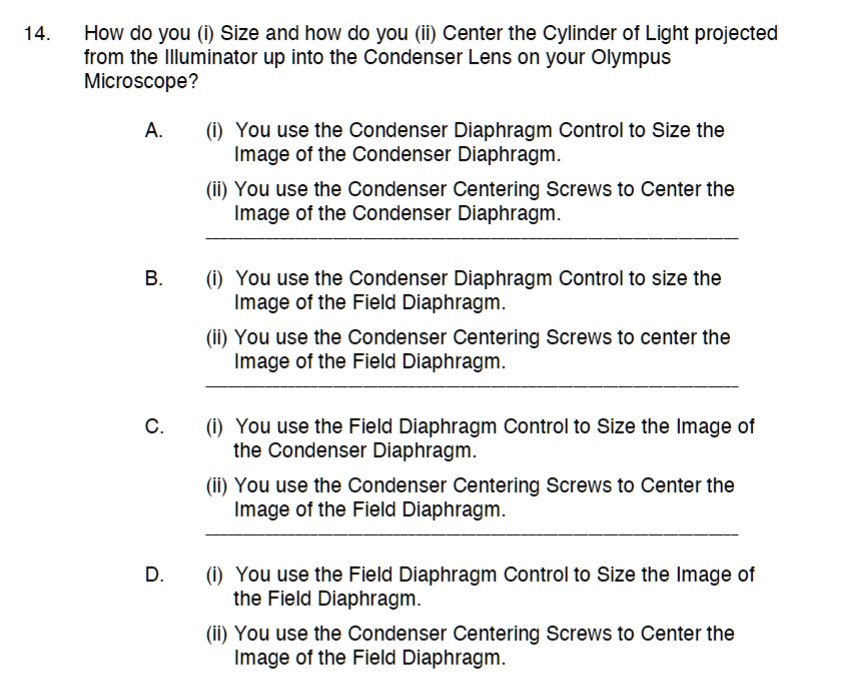 SOLVED: 14. How do you (i Size and how do you (ii Center the Cylinder ...