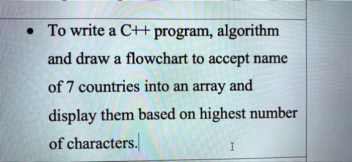 Solved To Write A C Program Algorithm And Draw A Flowchart To Accept 8117