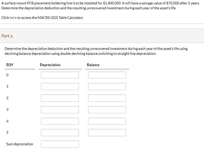 SOLVED: A surface mount PCB placement/soldering line is to be installed ...